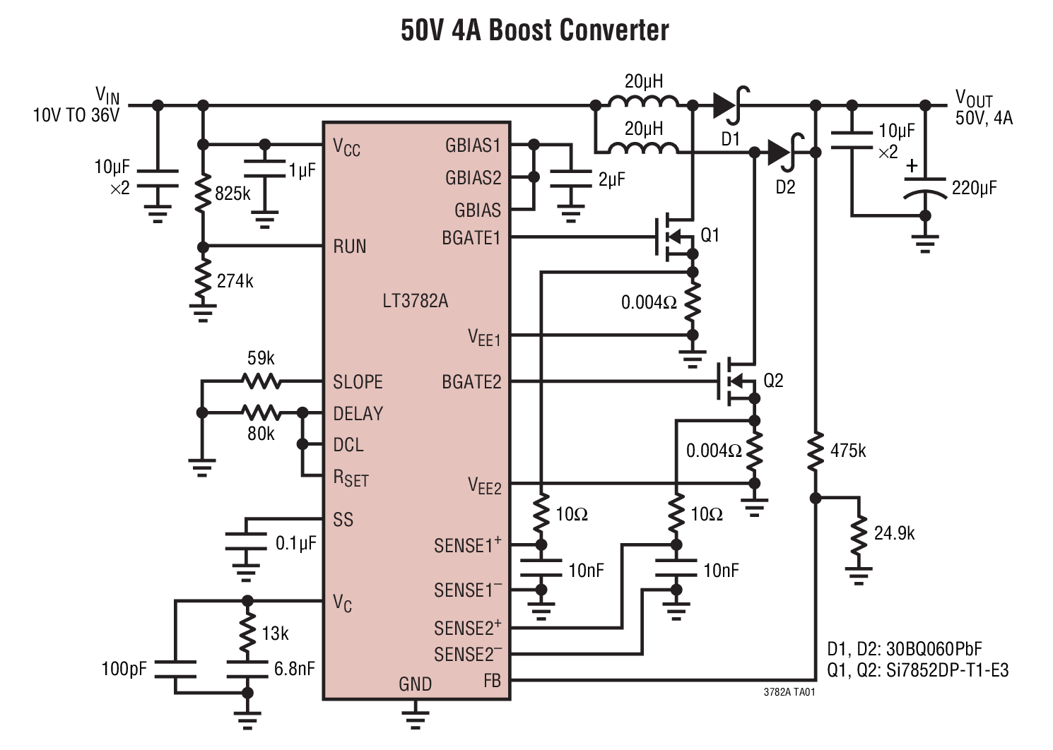 Analog Devices Inc LT3782AEFE#PBF: Symbol, Footprint, 3D STEP Model ...