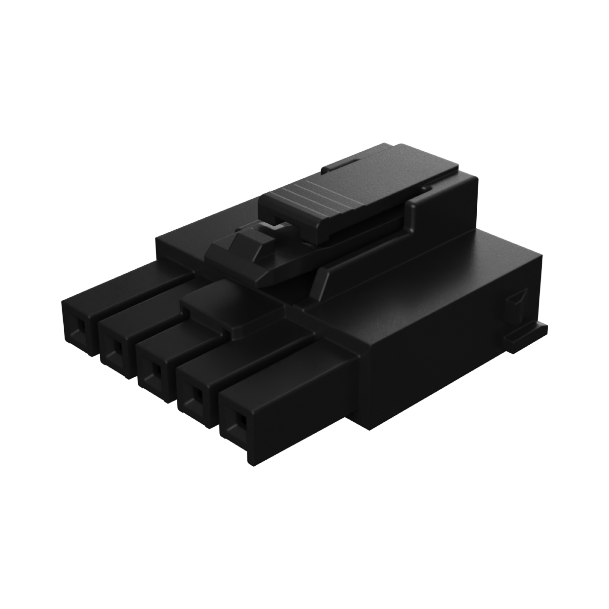 Molex Connector Corporation 1722563105: Symbol, Footprint, 3D STEP ...
