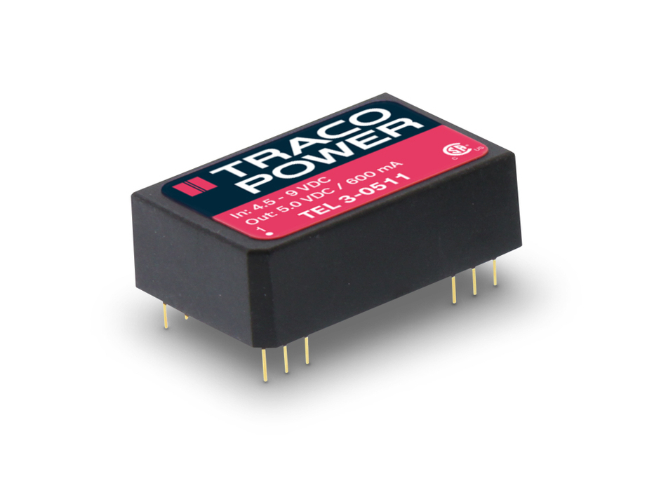 Traco Power TEL 3-2411: Symbol, Footprint, 3D STEP Model | Ultra Librarian